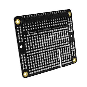 MakerSpot Prototyping Board for Raspberry Pi 2 Pi 3 A+ B+ Pi4 v2.2 Soldered with Female Connectors with Pin Header Set in Extra Long & Short Length