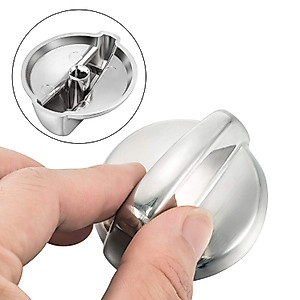 WB03T10284 Knobs Burner Control Knobs Compatible with General Electric GE Range/Stove/Oven Knob Replace for AP4346312 PS2321076 (6 Pack)