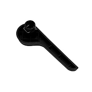 BASIKER Driver & Passenger Seat Recliner Adjust Handle for Chevy GMC Pickup Truck SUV Seat Back Adjustment Lever Replace OEM GM-2511A-FR 15232594 89039102 (Black)