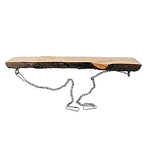 YJJKJ Pet Bird Swing, Parrot Cage Toys, Natural Wooden Swing Toys for Parakeet Cockatoo Cockatiel Conure Lovebirds Canaries Little Macaw African Parrot