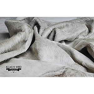 Unique Champagne (Light Beige) Cowhide 5 x 7