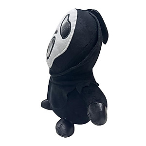 Ruleewe 11.8in Ghost Plush Doll Toy Horror Killer Stuffed Plushies Pillow Scary Figure Birthday Gift Stuff