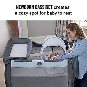 Graco Pack 'n Play Care Suite™ Bassinet Playard, Wells