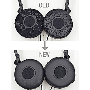 NC7 Earpads defean Replacement Ear Cushion Compatible with Sony MDR-NC7 / V150 ZX110 / ZX330BT / V150 / WH-CH500 ; JBL T500BT / T450BTNoise Cancelling Headphones
