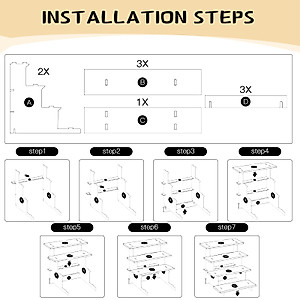 4-Tier Wood Straight Table Retail Display Wood Cupcake Stands Dessert Stands Retail Display Stand for Craft Shows Farmers Markets Cupcakes Candy Jewelry Desserts Counter Top Home Wedding Party