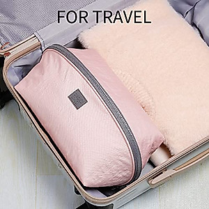 iN. Large Packing Organizer Bra Underwear Storage Bag Travel Lingerie Pouch Organizer Portable Pink … (pink)