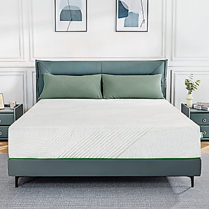 Novilla King Mattress in a Box, Memory Foam Mattress King Size 10 Inch, Medium Firm Mattress for Back Pain Relief and Support, Gel Infused, Ataraxia