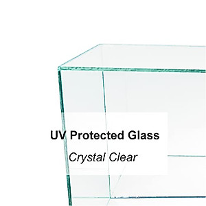 Perfect Cases Wall Mounted Football Display with UV Protected Glass and Real Wood Moulding (Black)