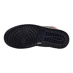 Jordan 1 Mid SE Women's Black Red Beige DQ6078-100 (DQ6078-100, Numeric_8_Point_5)