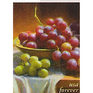 USPS Fruits and Vegetables Forever Stamps Booklet of 20