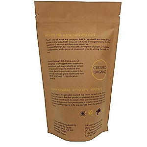 Organic Assam Tea by Mana Organics - a Strong Tea that Pairs Great with Milk. AKA an Organic Black Tea Assam made CTC Tea style.