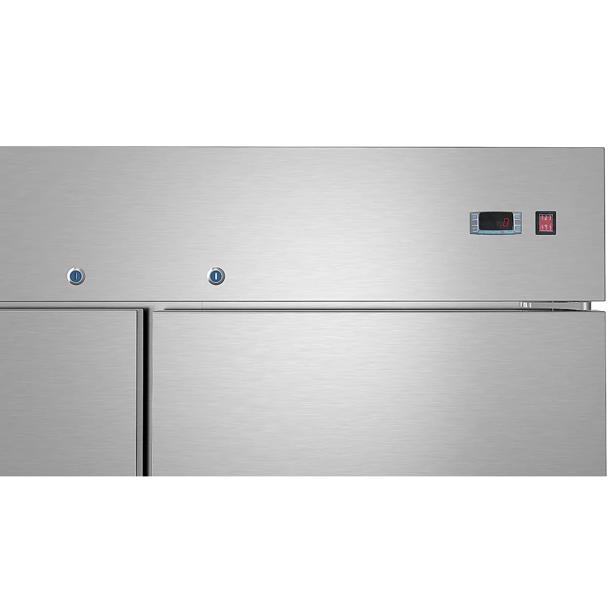 KoolMore - RIF-2D--SS 54" 2 Door Stainless Steel Upright Commercial Reach-in Freezer - 47 cu. ft (RIF-2D-SS)