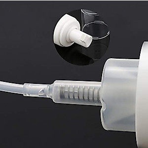 2Pcs 4 Ounce Plastic Foamer Pump Dispenser Foaming Mousse Bottles Empty Storage Container for Cosmetic Facial Cleanser Liquid Skin Care Products Hand