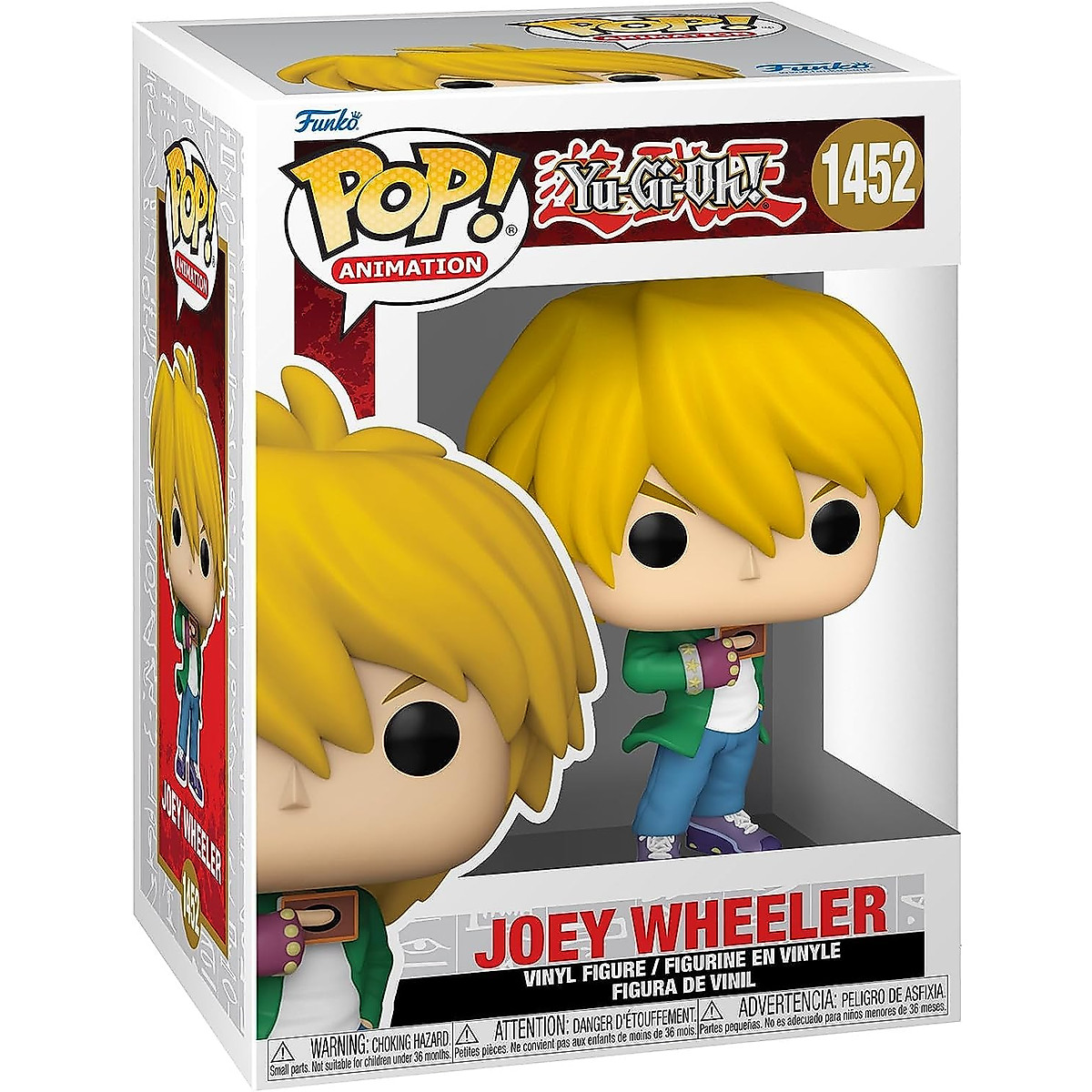 POP Yu-Gi-Oh! - Joey Wheeler (Demon Kingdom) Funko Vinyl Figure (Bundled with Compatible Box Protector Case), Multicolor, 3.75 inches