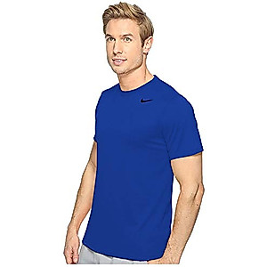 Nike Men's Legend 2.0 Short Sleeve Tee, Game Royal/Black/Black, Small
