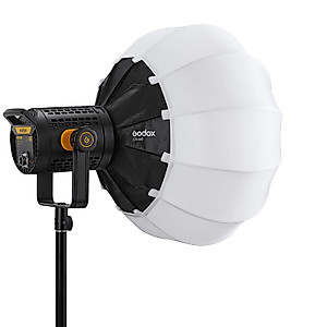 GODOX CS-50D Lantern Softbox 50cm/20inch Omni-Directional Light Modifier Bowens Mount for Godox SL60W SL150 II, UL150, VL150 Light for Video Recording, Live Streaming, and Film Making