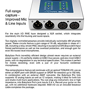 RME Audio Interface (BABYFACEPROFS)