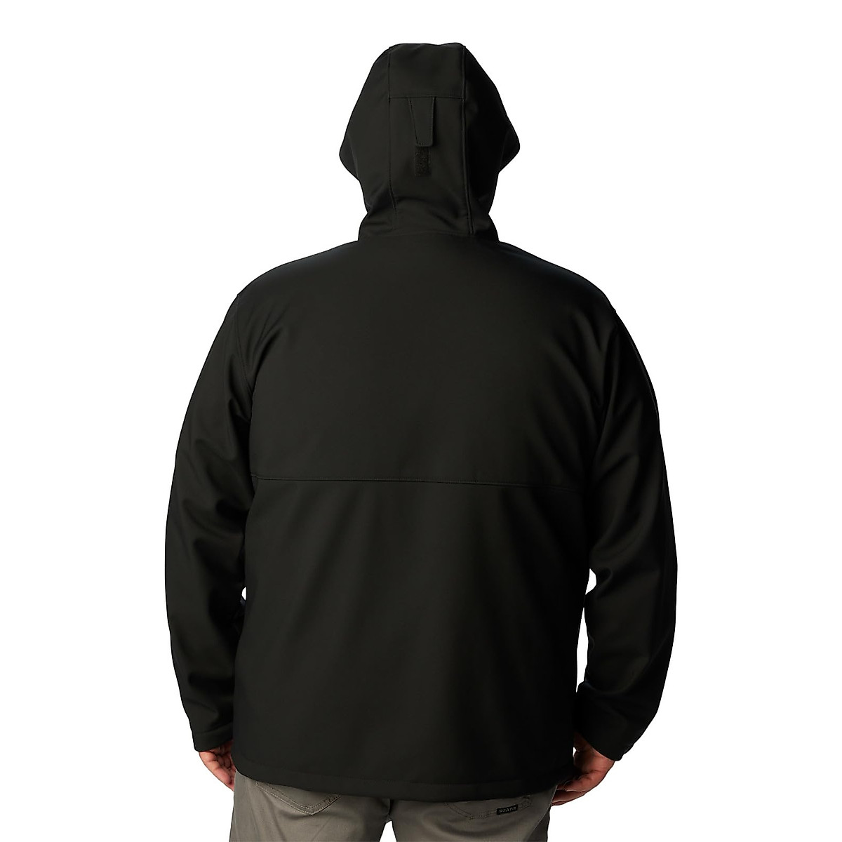 Columbia Men's Ascender Hooded Softshell Jacket, Black, Medium