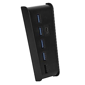 5 in 1 Game Console USB Splitter Controller Multi‑Port Hub Fit for PS5