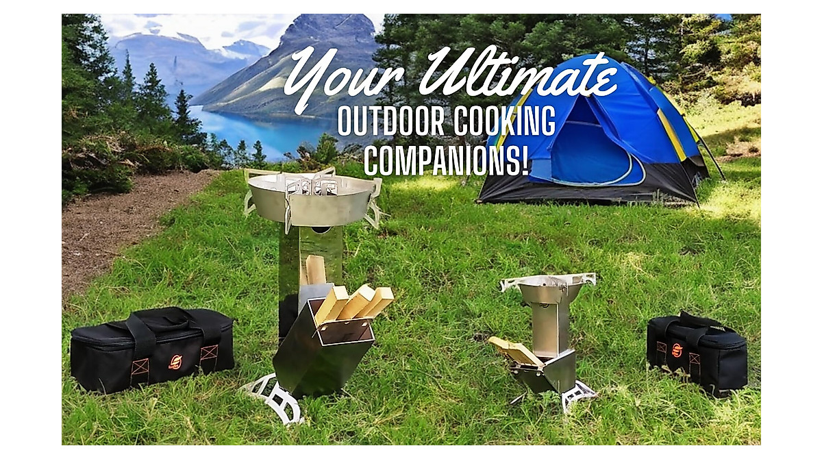 Spitfire Rocket Stove: Portable Wood Stove for Camp Cooking