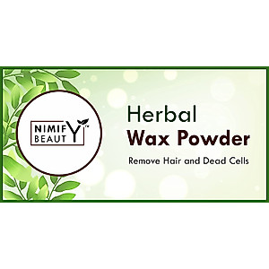 Admart Herbal Wax Powder for Hair Removal and Smooth Skin by Nimify Beauty