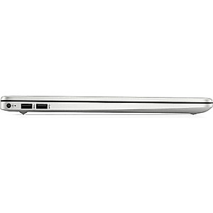 HP 15.6 Inch Touchscreen Laptop Notebook Intel Pentium Gold 7505 8GB DDR4 RAM 256GB SSD Backlit Numeric Keypad Windows 11 Home S HDMI USB-C SD Card Reader Natural Silver Computer 15-dy2005tg (Renewed)