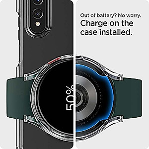 Spigen Ultra Hybrid Screen Protector Designed for Samsung Galaxy Watch 5, Galaxy Watch 4 Case 40mm (2022/2021) - Crystal Clear