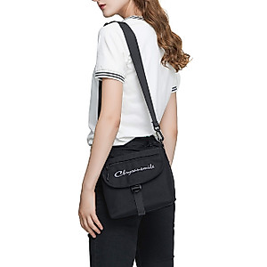 Small Crossbody Bags Women Canvas Crossbody Purses Messenger Bag For Teens Mini Bag - Black