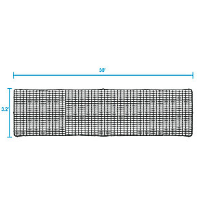 Aoneky 30 ft Safety Net - Kids Driveway Guard Net - Driveway Barrier Netting