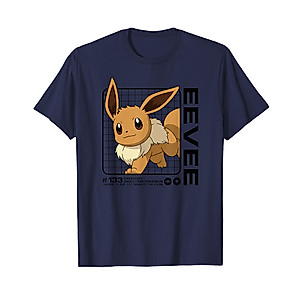Pokémon - Eevee Stats T-Shirt