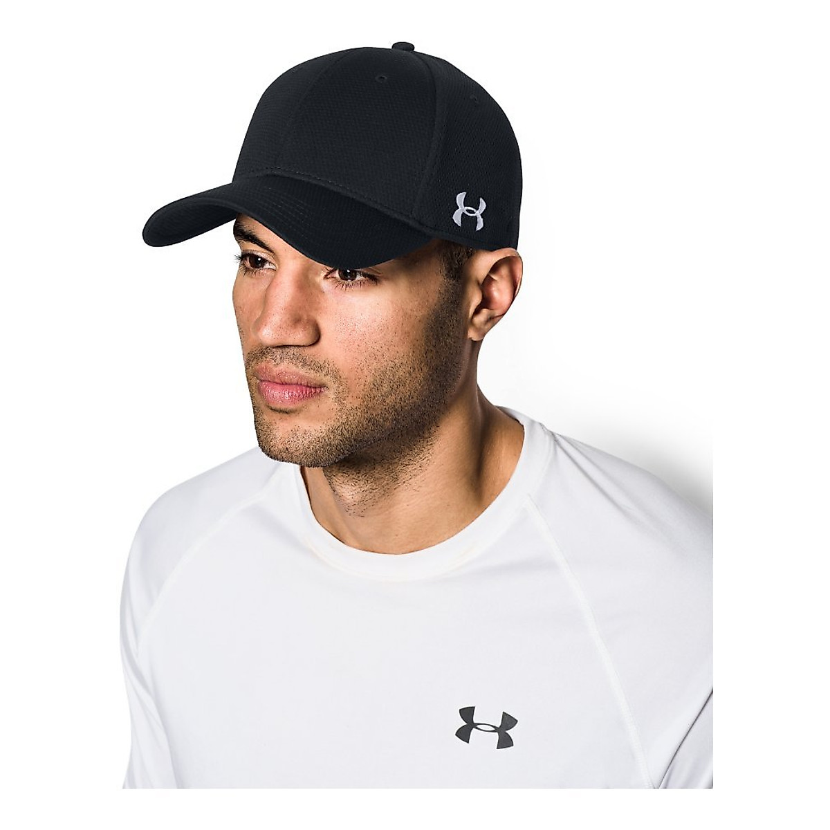 Under Armour UA Curved Brim Stretch Fit L/XL Black