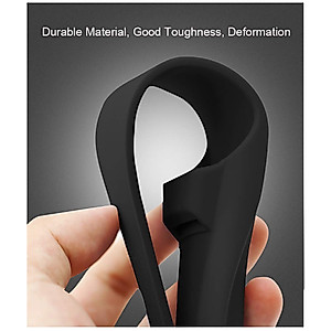 2-Pack Silicone Razor Case, Portable Soft Shaver Cover Bag Protector, Safety Waterproof Travel Razor Carrying Case (Blue+Grey)