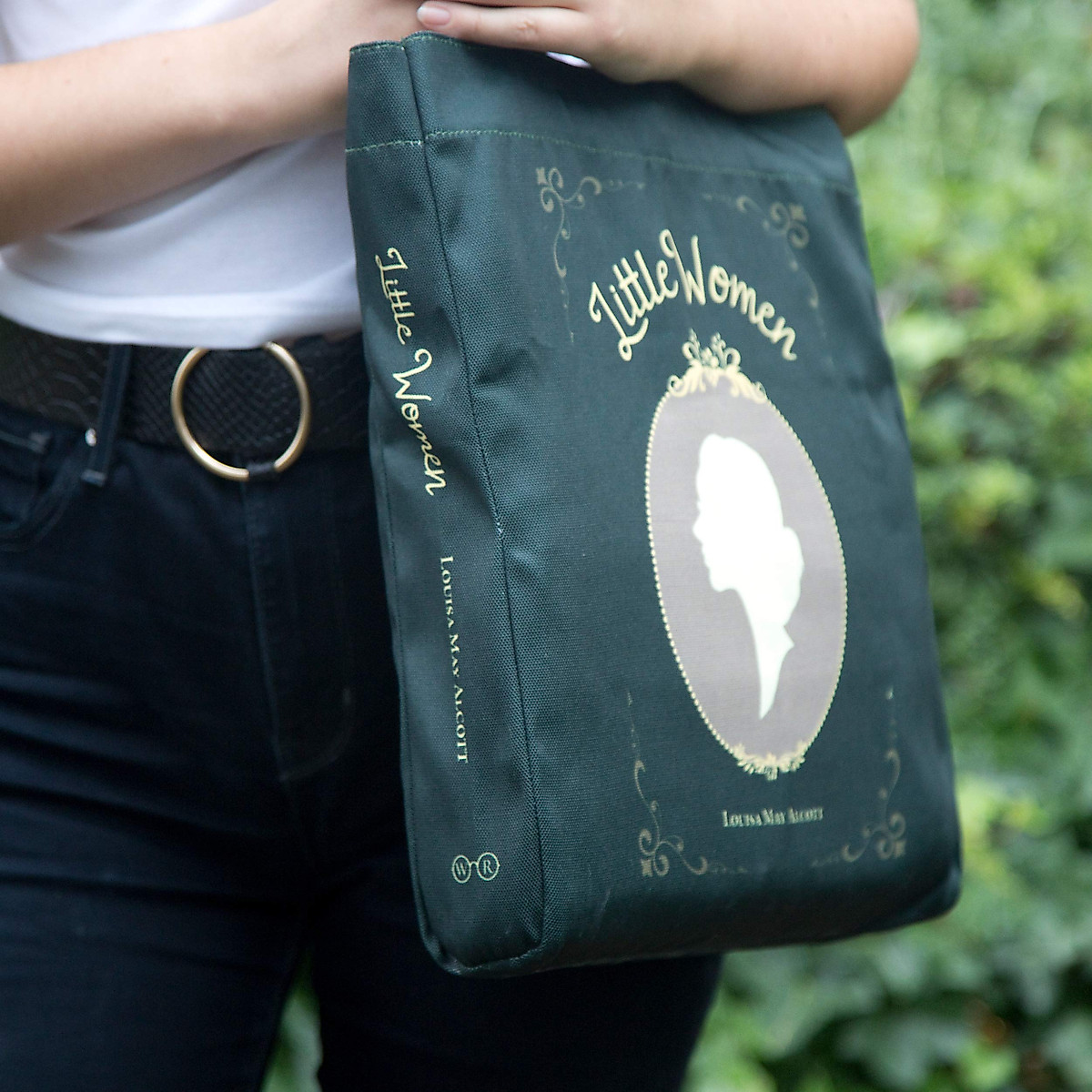 Well Read Little Women by Jane Austen Book Themed Tote Bag for Book Lovers - Ideal Literary Gifts for Book Club, Readers, Authors & Bookworms - Versatile Shoulder Bag Company