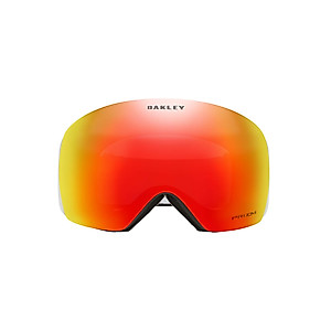 Oakley Flight Deck Prizm Snow Goggles Black W/Prizm Torch Iridium Lens