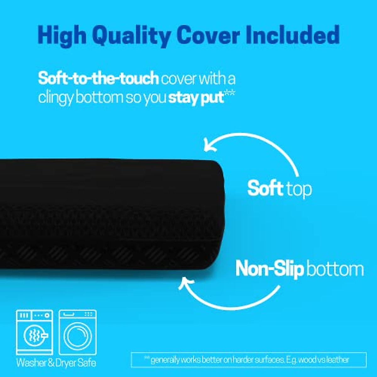 SATURAY Extra Large & Thick 19.5" Gel Cushion for Sitting - Hip, Tailbone, Sciatica, Pressure Sores - Wheelchair, Desk, Car Seat Pad - Gel Seat Cushions for Pressure Relief - Egg Sitter Cushion