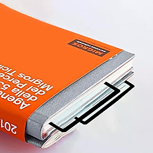 2 Pack Page Magnifying 3X Lens with 2 Bonus Bookmark Magnifiers - Perfect for Reading Small Prints, Close Work, Low Vision Aids,Ideal for Reading Small Prints & Low Vision Seniors