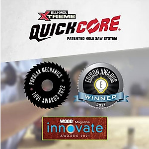 Disston E0211328 2-7/8-Inch Boxed Blu-MOL Xtreme Bi-Metal Hole Saws, 73mm