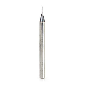 Amana Tool - 51739 AlTiN Coated CNC Steel, Stainless Steel & Composite Ball End Mini Mill