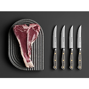 WÜSTHOF Classic Velvet Oyster 4 Piece Steak Knife Set