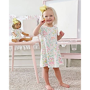 Wee Ones Girls' Classic Grosgrain Hair Bows on a WeeStay No-Slip Hair Clip, Handmade, Medium Sized Bow, Light Pink