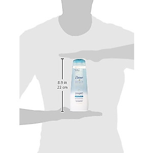 Dove Shampoo, Oxygen Moisture 12 oz