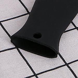 XISAOK Silicone Hot Handle Holder Lodge Pot Sleeve Ashh Cover Grip for Kitchen Pan Hold