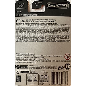 Matchbox Plow Master 6000