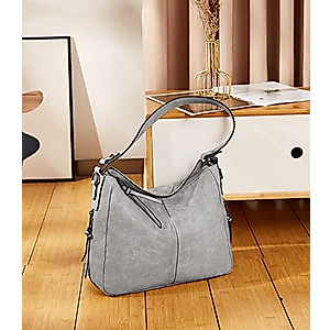 BROMEN Handbags for Women Designer Hobo Bag Large Shoulder Bucket Crossbody Purse with Women Wallet