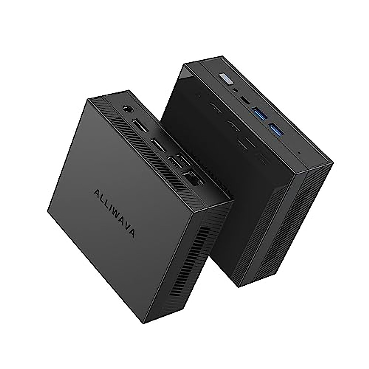 ALLIWAVA GX55 Mini PC Intel 11th Gen N5105(Up to 2.9GHz) Intel UHD Graphics Mini Computer,16GB RAM DDR4 512GB NVMe SSD Micro Desktop pc,2xHDMI and USB-C Triple 4K Outputs