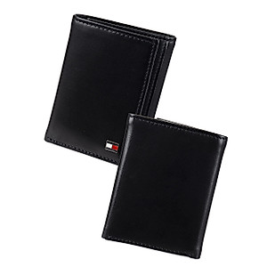 Tommy Hilfiger Men's Leather Trifold Wallet