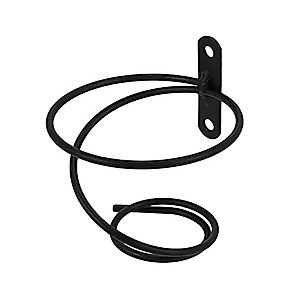 Senmubery Hefddehy Pack of 6 Wall Mounted Wine Racks - Red Wine Bottle Display Holder with Screws, Metal Hanging Wine Rack Organizer