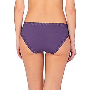 Natori Women's Bliss Girl Brief, Blue Lavender, M
