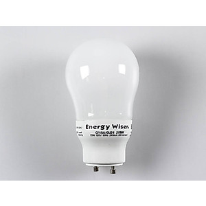 Bulbrite CF15A/GU24 15Watt Twist and Lock Compact Fluorescent A-Shape Bulb