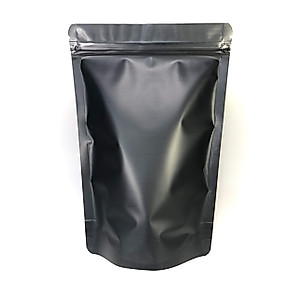 50 Pack Resealable Mylar 4 Mil Thick Smell Proof Bags 6” x 9” x 3” Stand Up Zip Seal Foil Pouch. Ultra-Clear Window Not Frosted. Food Grade. Travel, Storage and Display ROYPACK